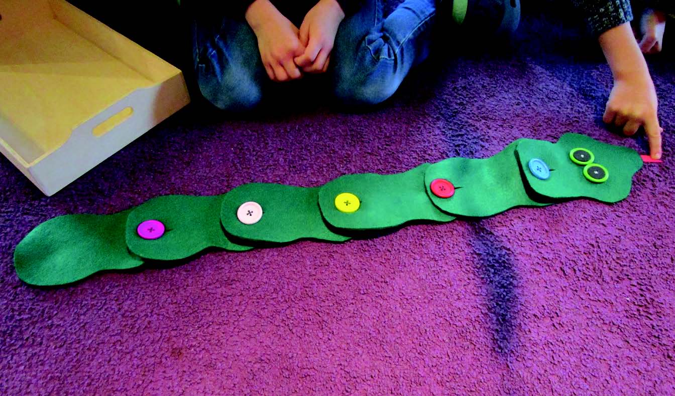 Ideen für Montessori-Tabletts | BAUSTEiNE KiNDERGARTEN